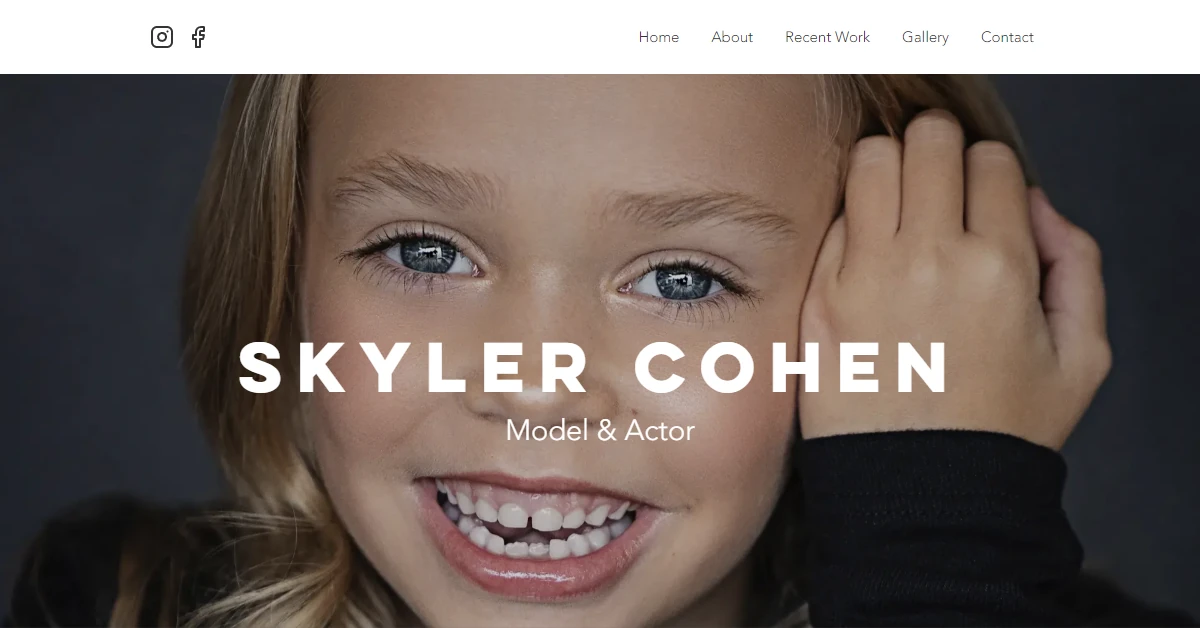 Skyler Cohen | Model & Actor